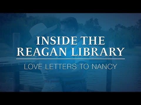 Ronnie & Nancy - The Love Story | The Ronald Reagan Presidential ...